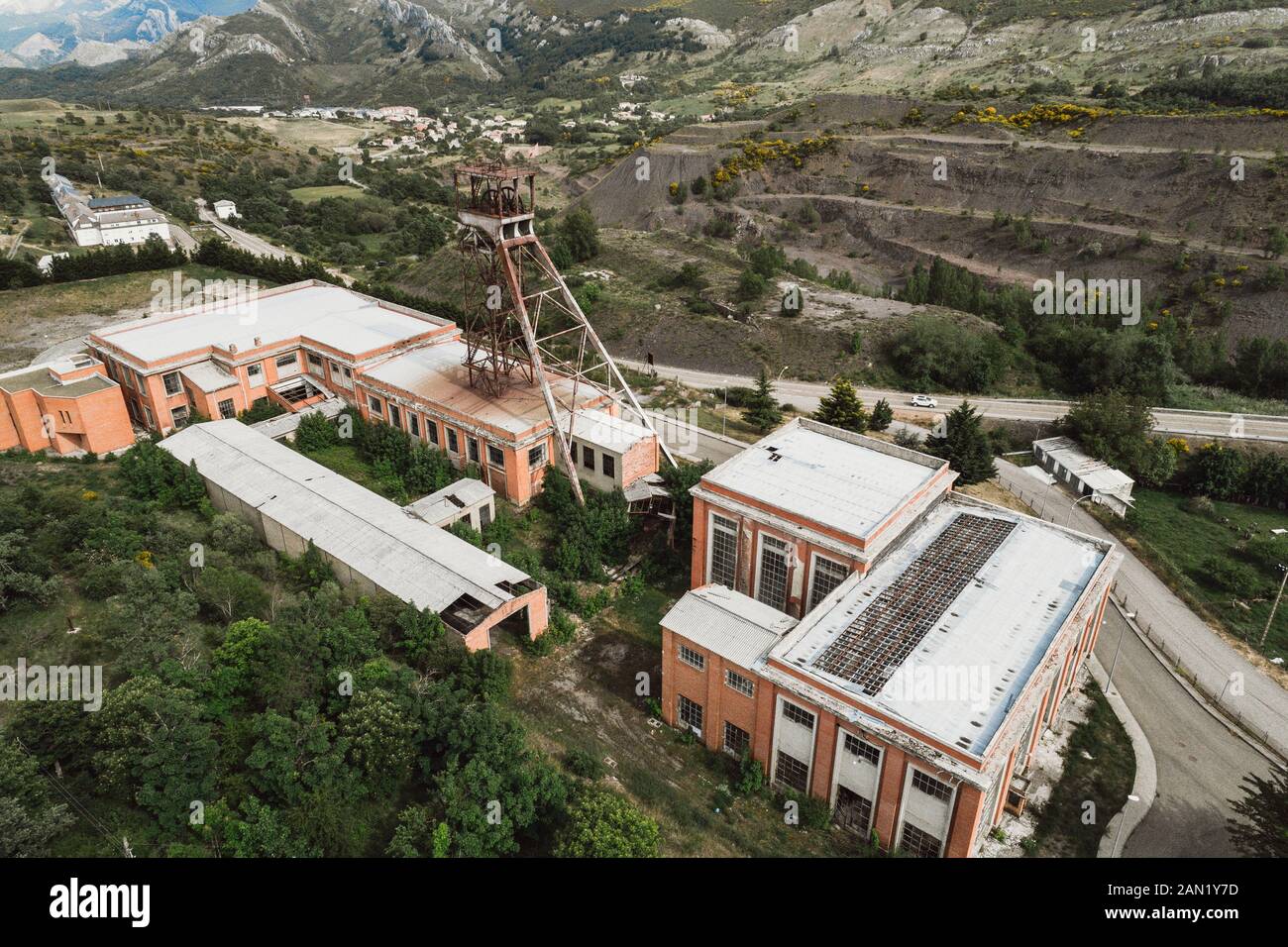 Old mining equipment hi-res stock photography and images - Alamy