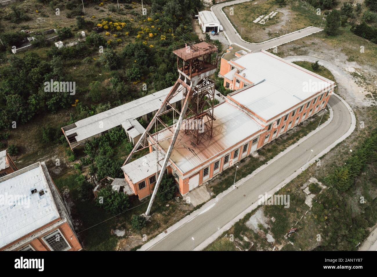 Old mining equipment hi-res stock photography and images - Alamy