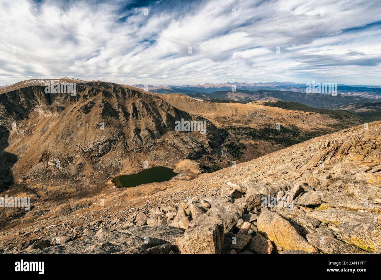 Chicago Lakes in the Mount Evans Wilderness, Colorado Stock Photo - Alamy