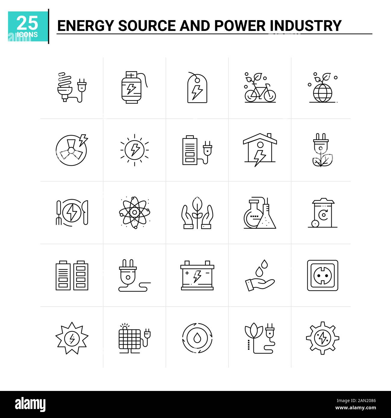 Hydroelectric power source Stock Vector Images - Alamy