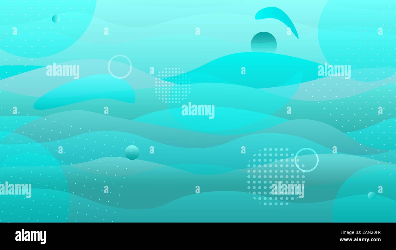 Blue save wave bio water background vector graphic illustration Stock ...