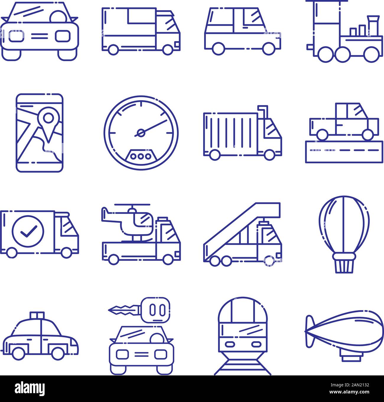 International pickup truck Stock Vector Images - Alamy