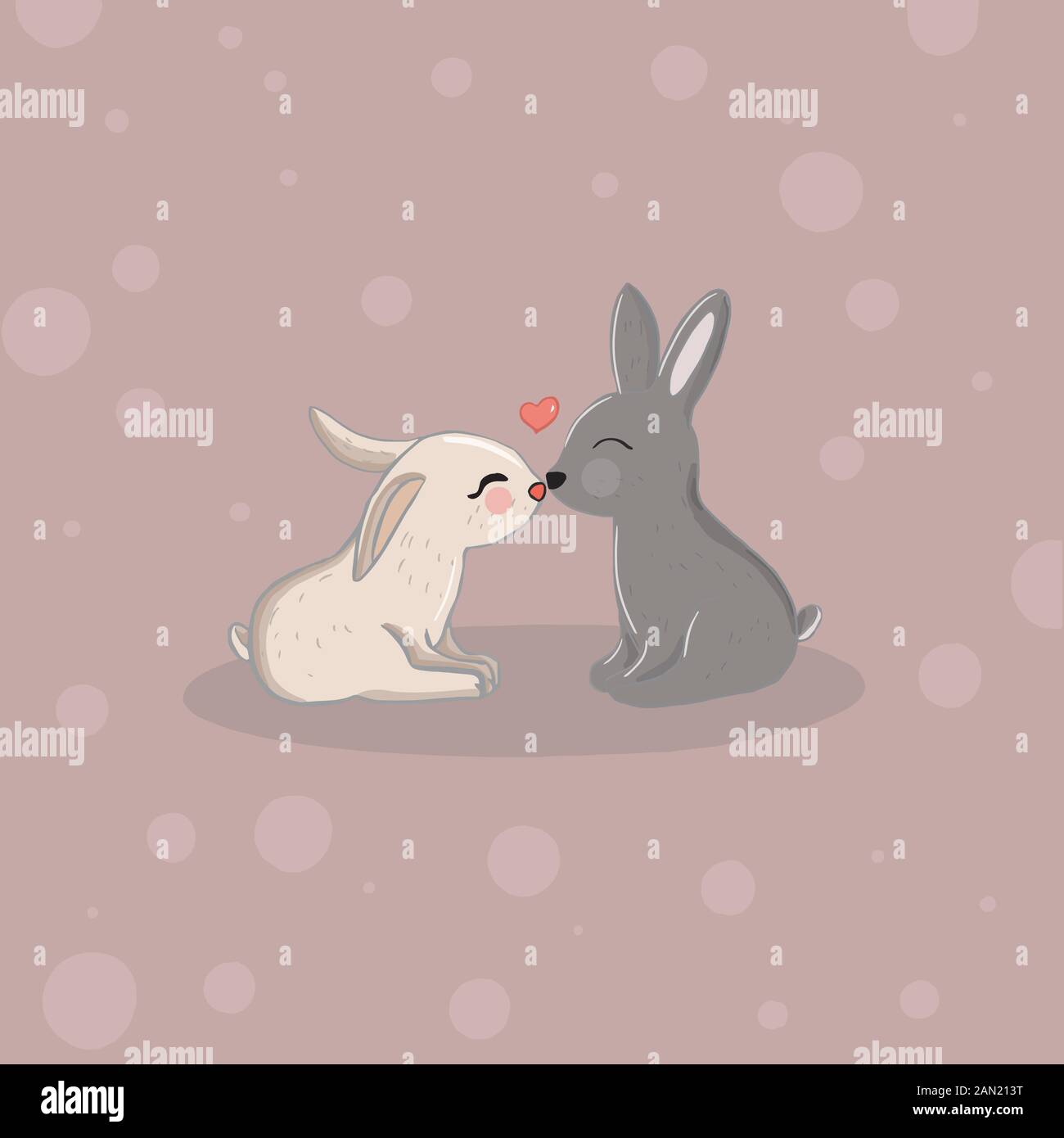 Love hares Stock Vector Images - Alamy