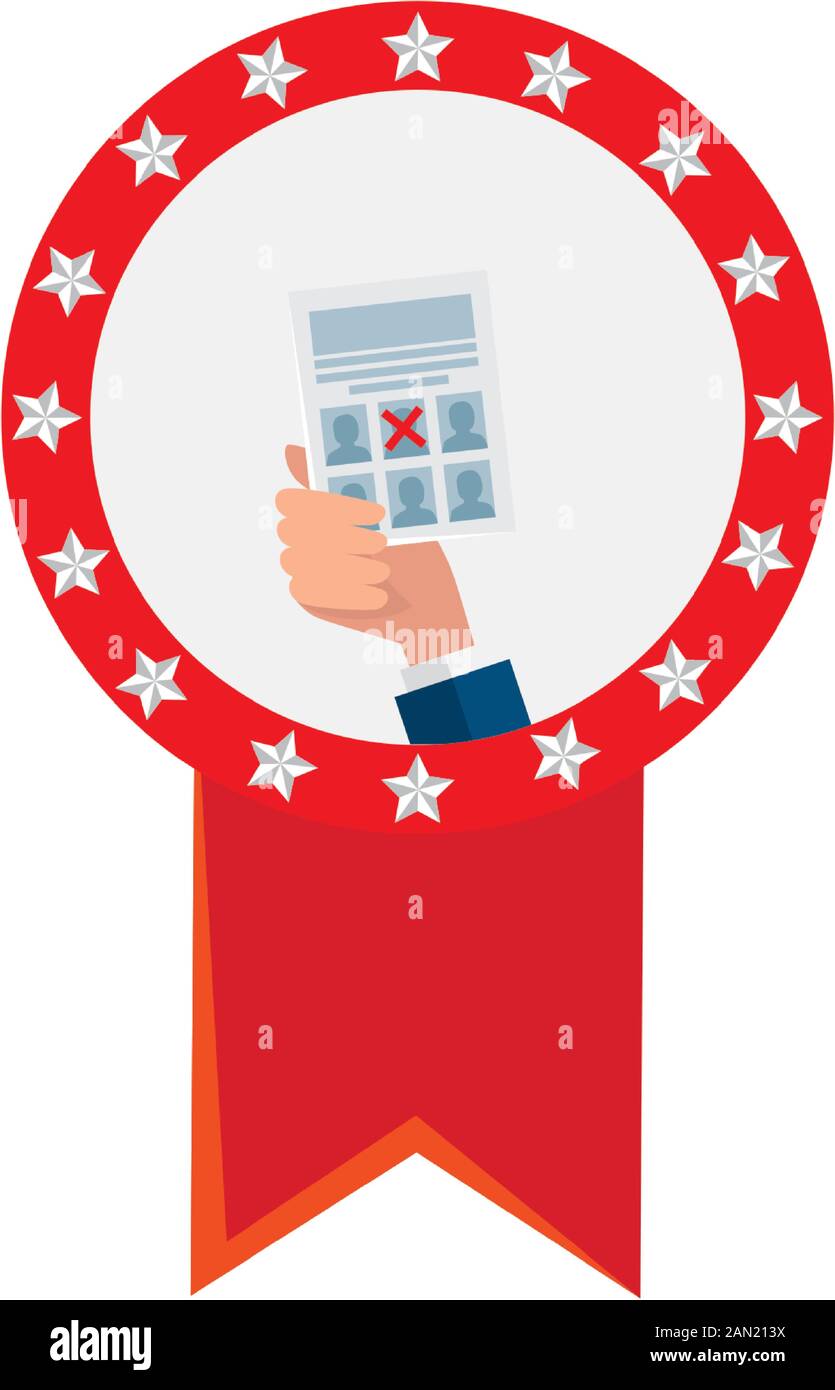 Vote seal stamp Stock Vector Images - Alamy