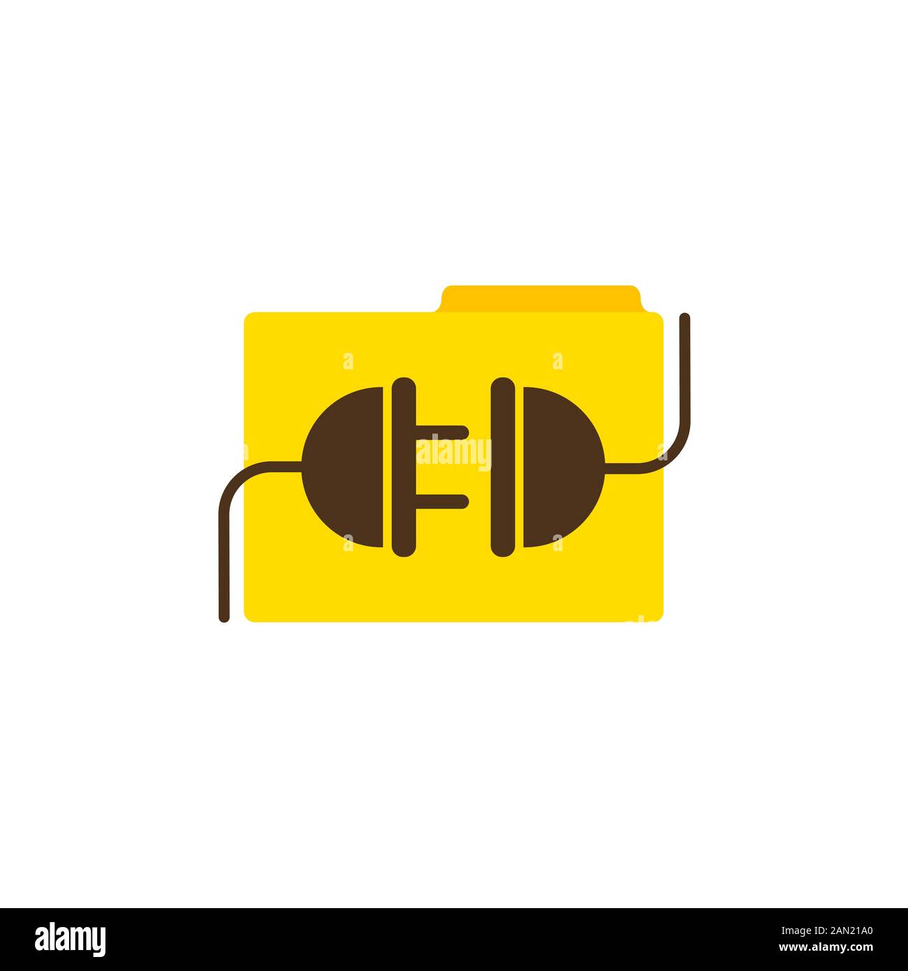 Plugin icon connect and disconnect concept Stock Vector Image & Art - Alamy
