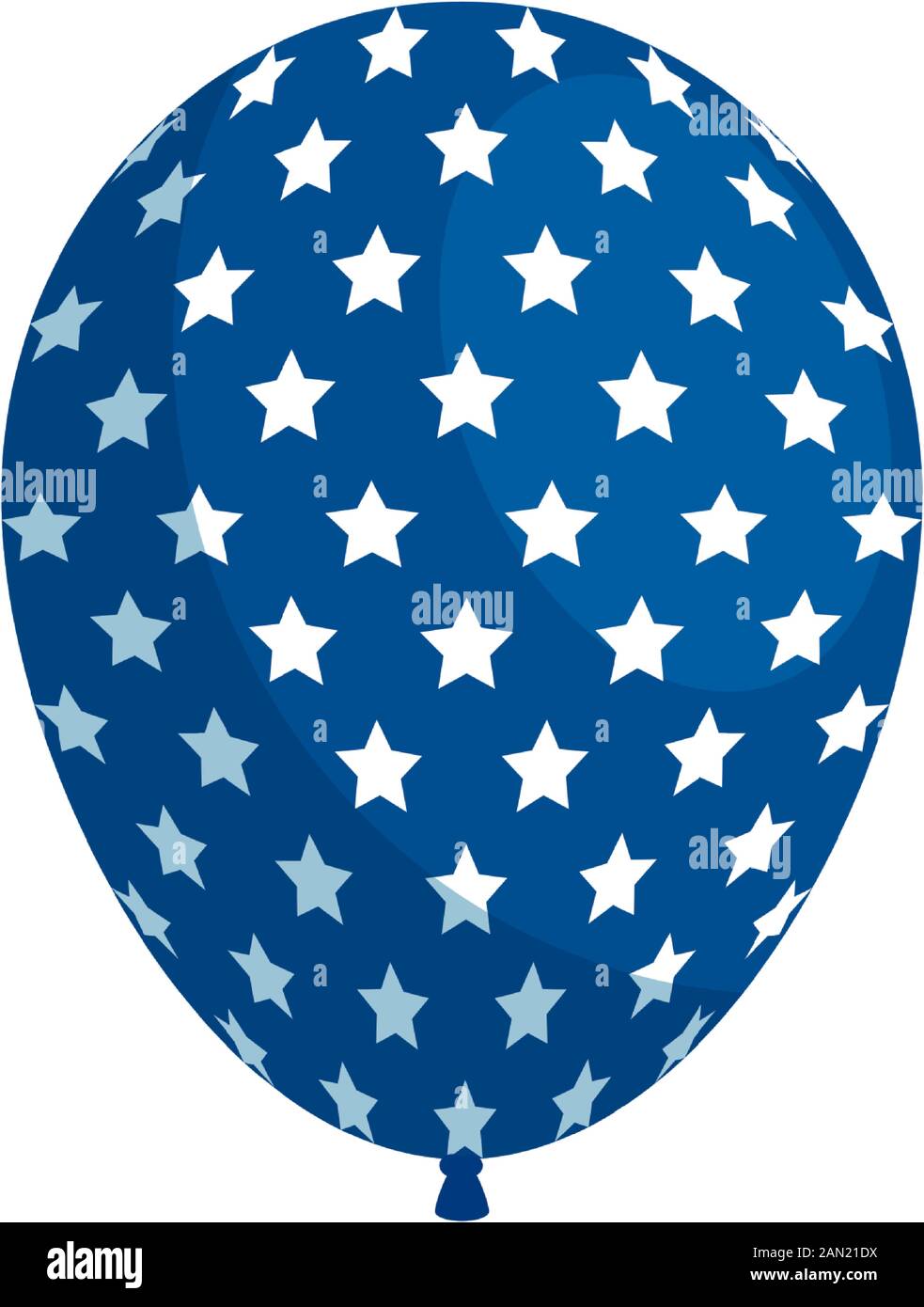 Isolated usa balloon vector design Stock Vector Image & Art - Alamy