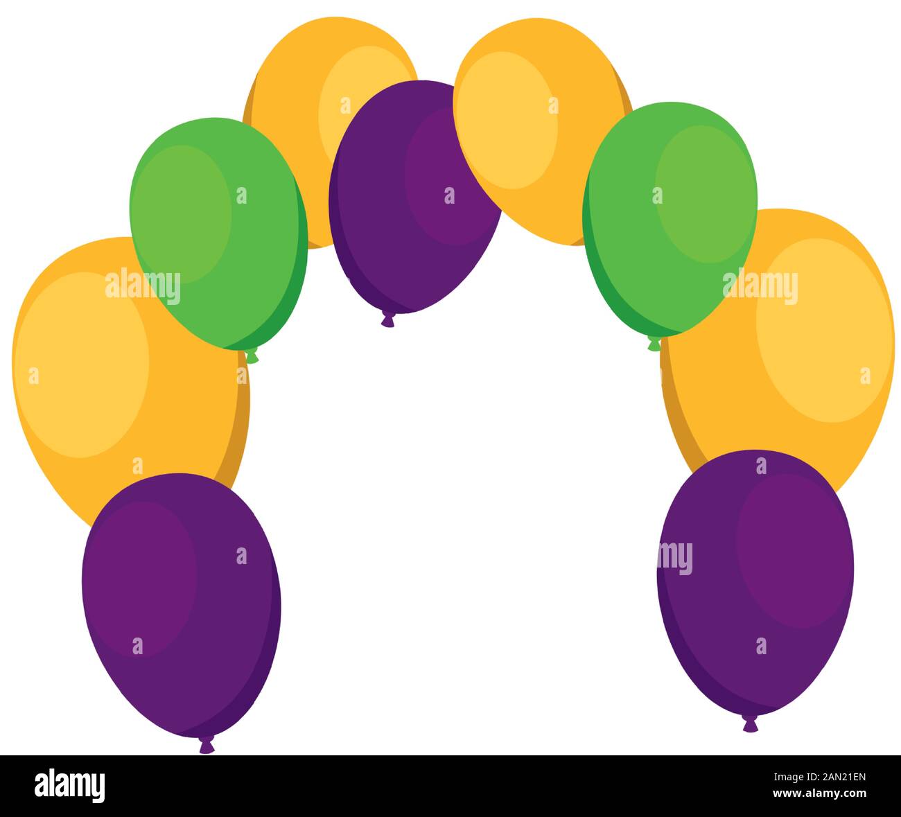 Party and celebration balloons vector design Stock Vector Image & Art ...