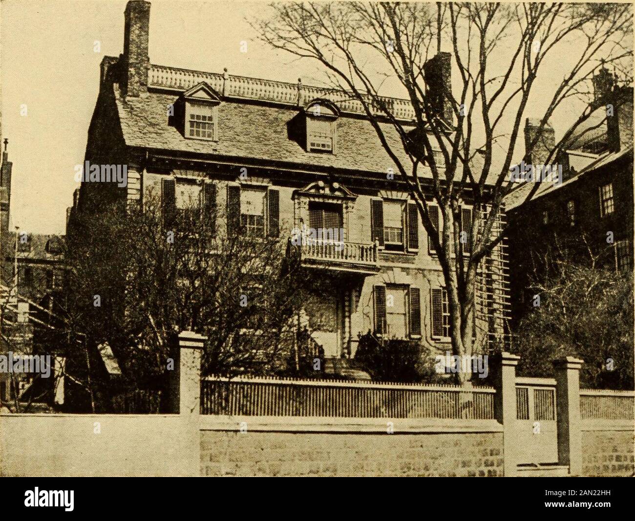 Forty of Boston's historic houses; a brief illustrated description of ...