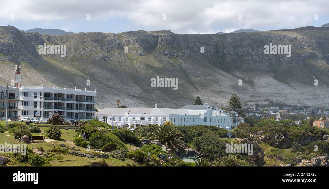 Hermanus, Western Cape, South Africa. December 2019. The popular ...