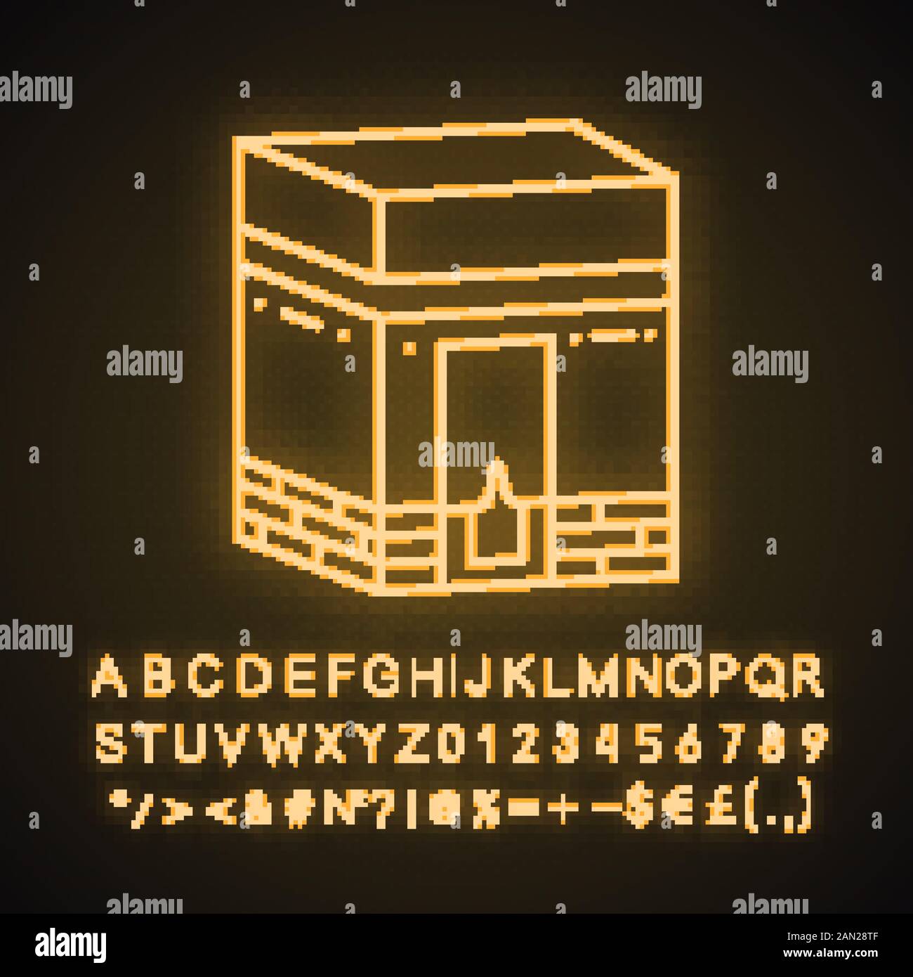 Shrine figure Stock Vector Images - Alamy