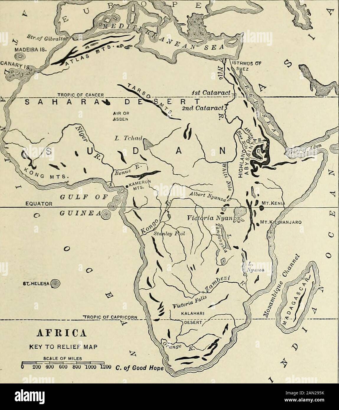 Cool Africa Map