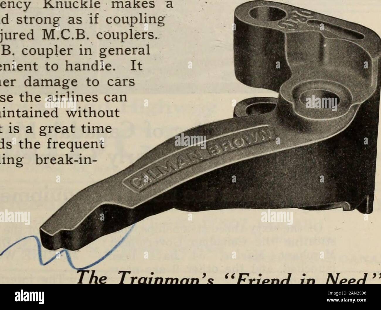 Knuckle coupler hi-res stock photography and images - Alamy