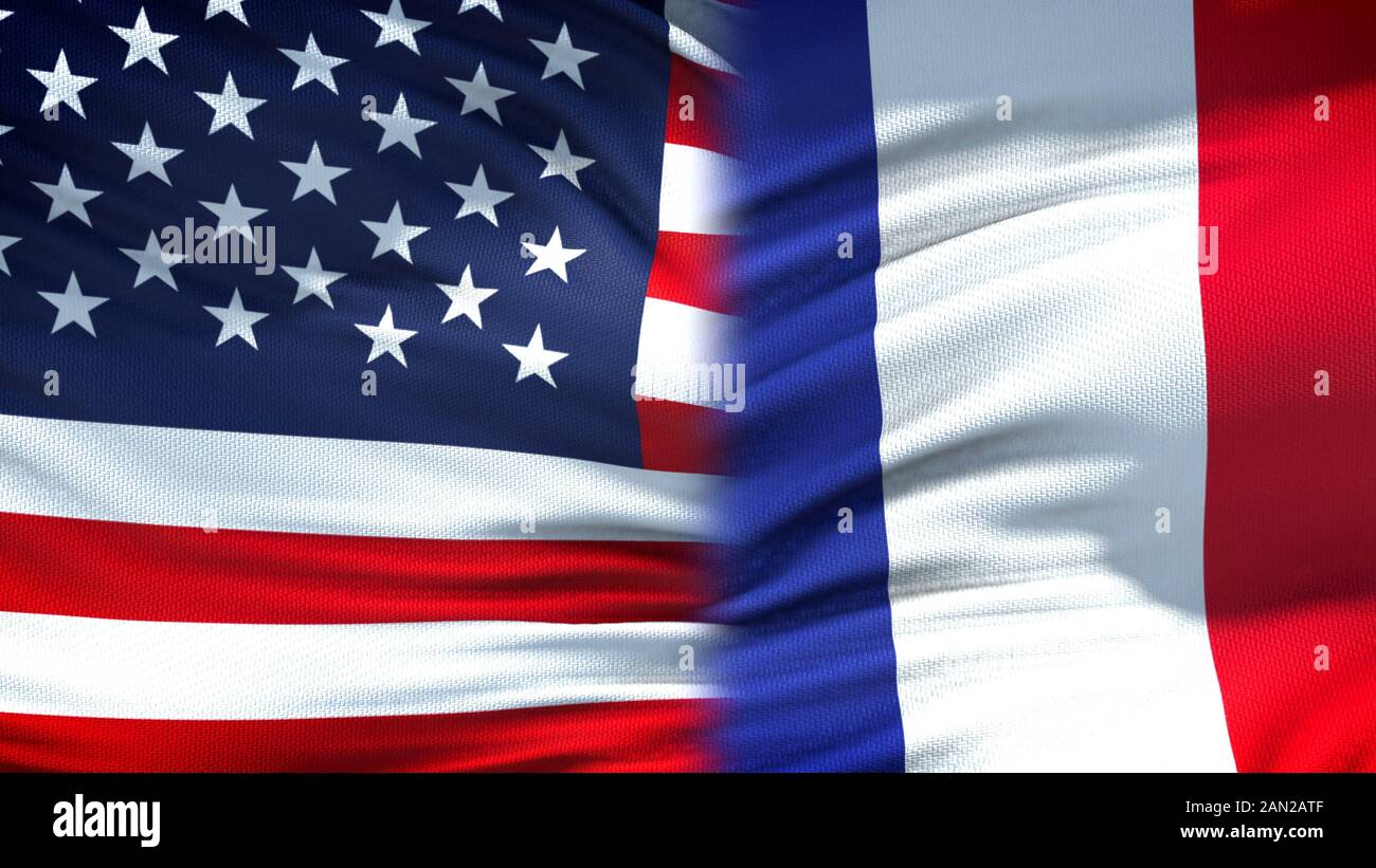 Diplomatic handshake flags hi-res stock photography and images - Alamy