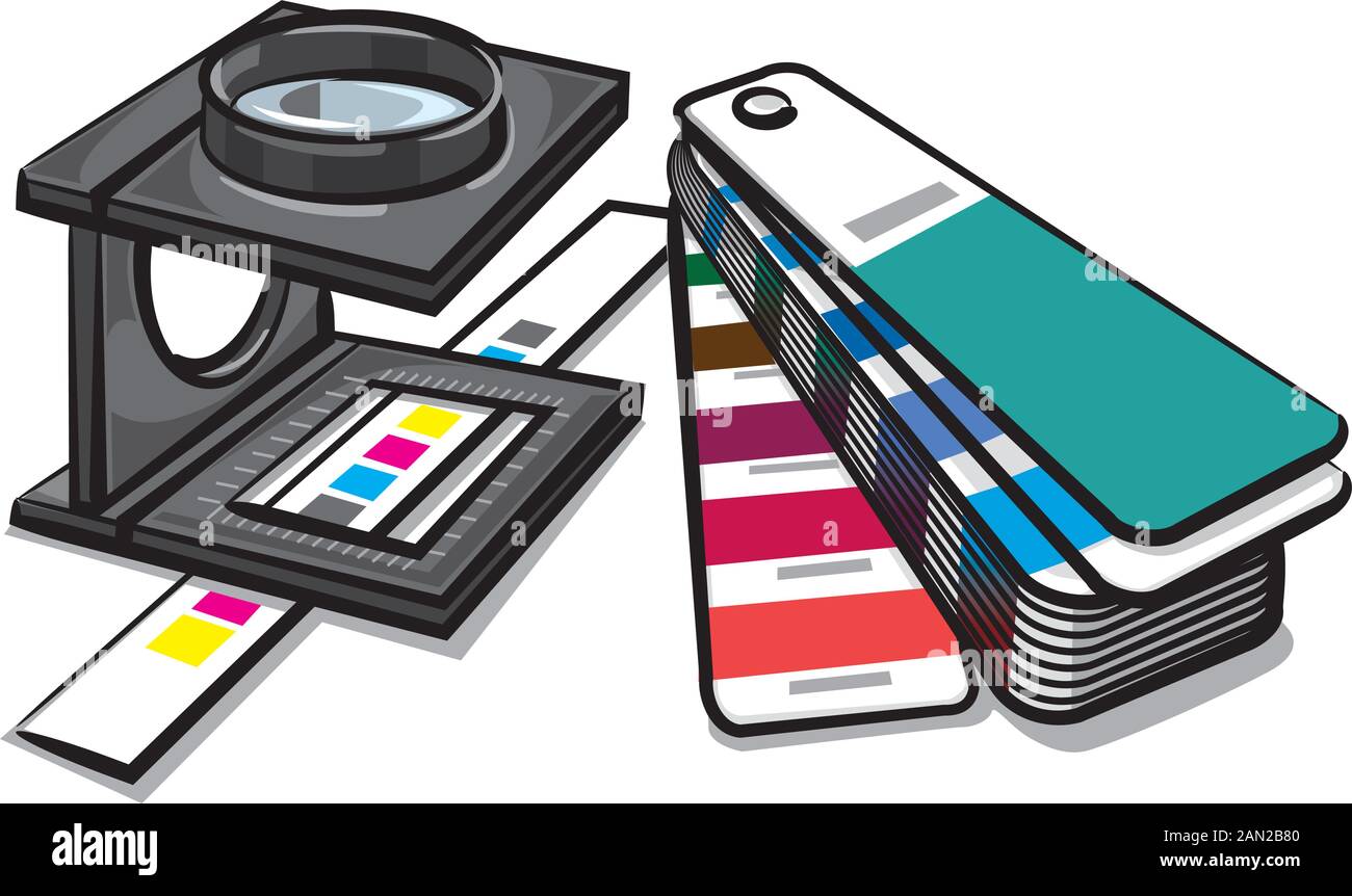 illustration of equipments tools for print Stock Vector Image & Art - Alamy