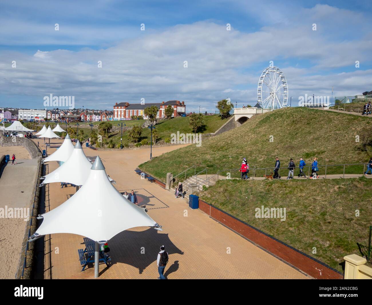 Seafront in Barry Island, Wales, UK Stock Photo - Alamy