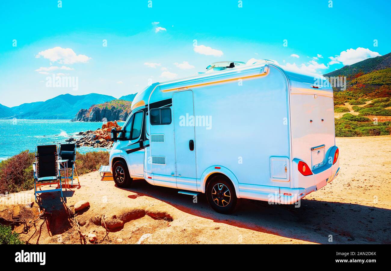 Mini camper hi-res stock photography and images - Alamy
