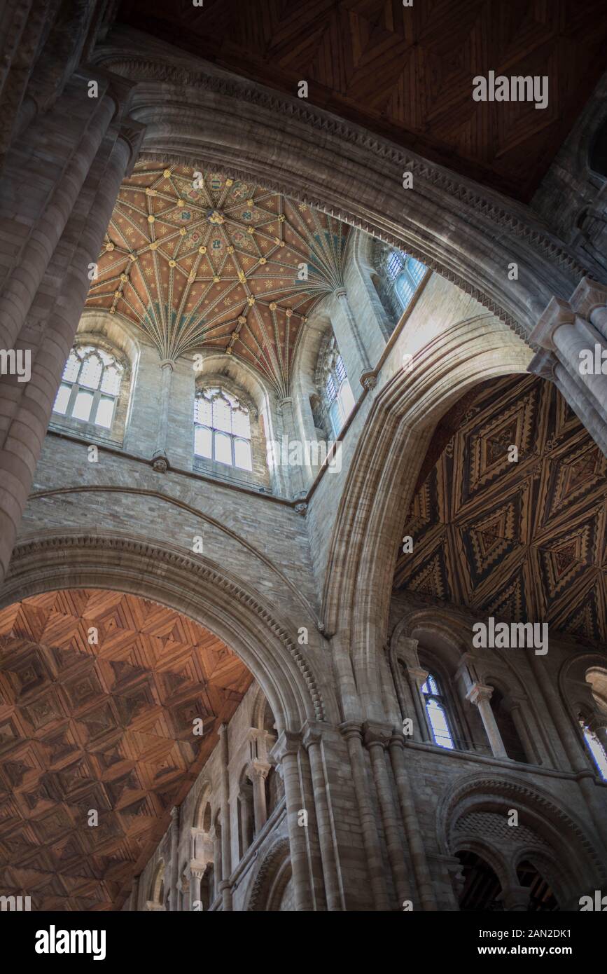 Peterborough cathedral ceiling hi-res stock photography and images - Alamy