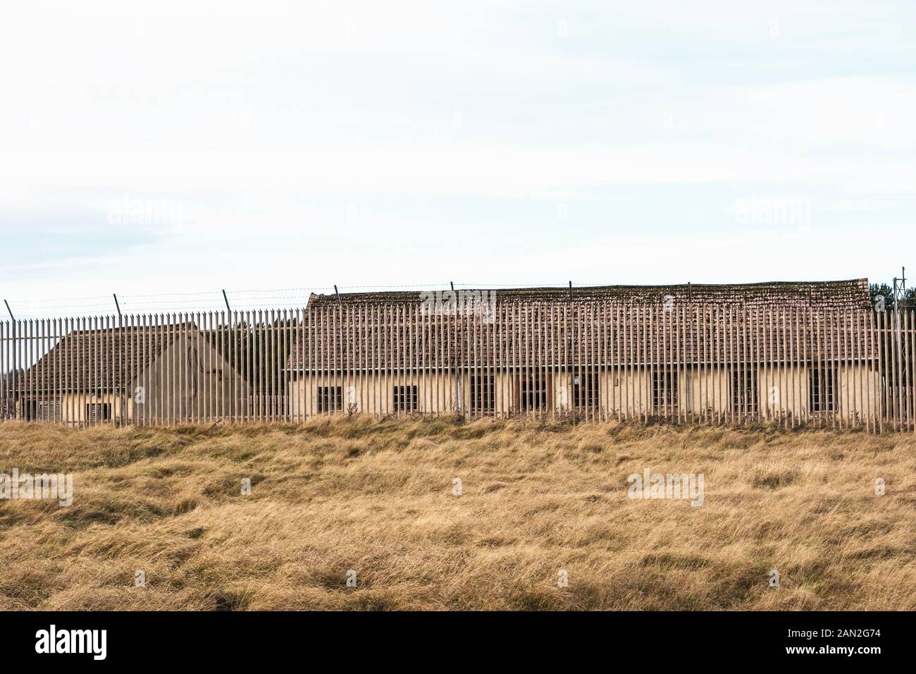 Abandoned War Office World War two direction finding radio station ...