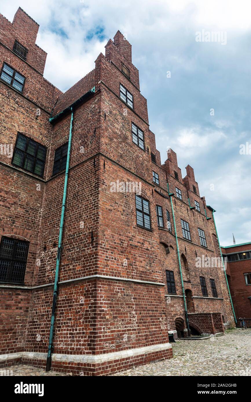 Interior of the Malmö Castle (Malmöhus) in the center of Malmo, Sweden ...