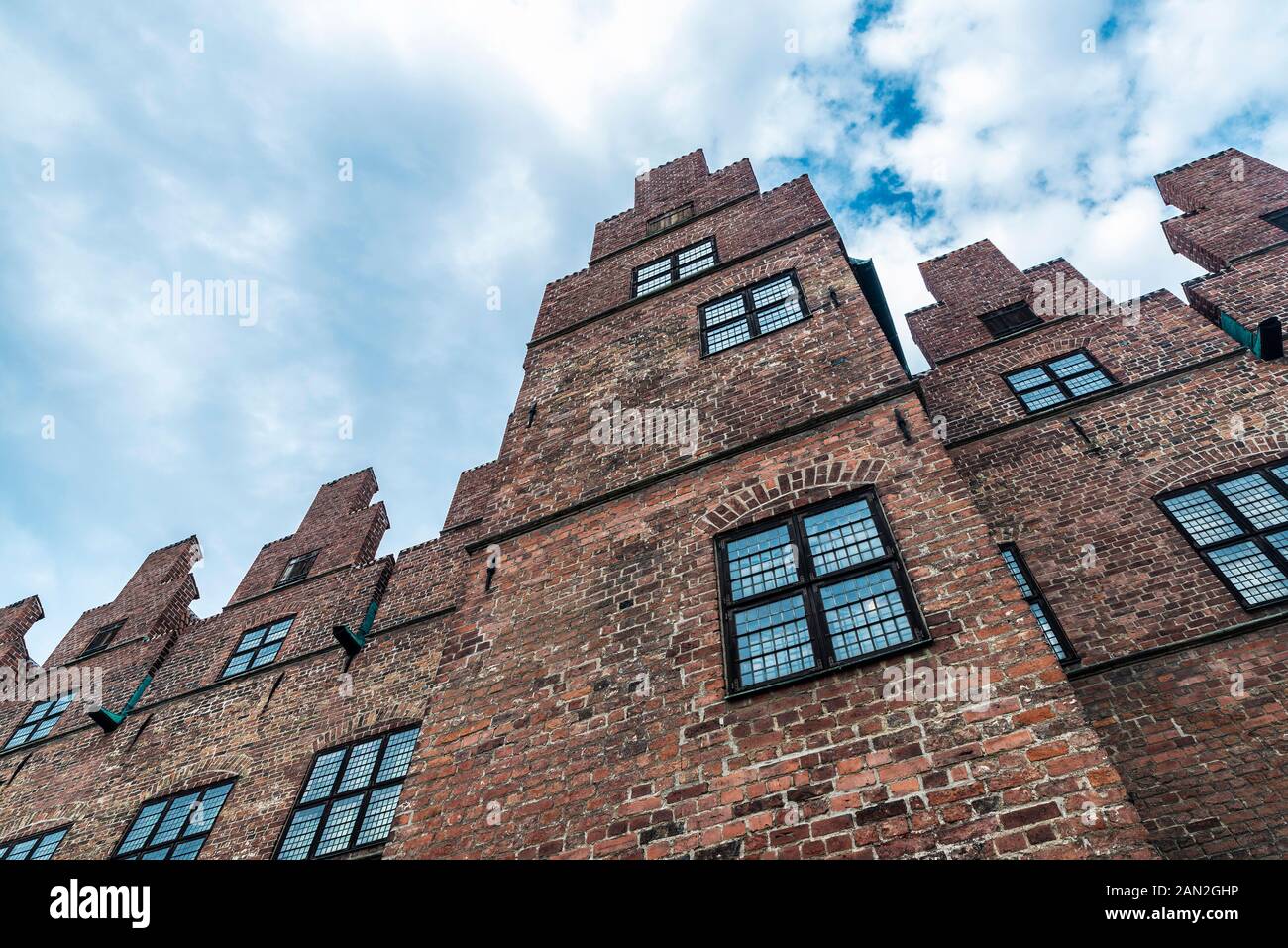 Interior of the Malmö Castle (Malmöhus) in the center of Malmo, Sweden ...