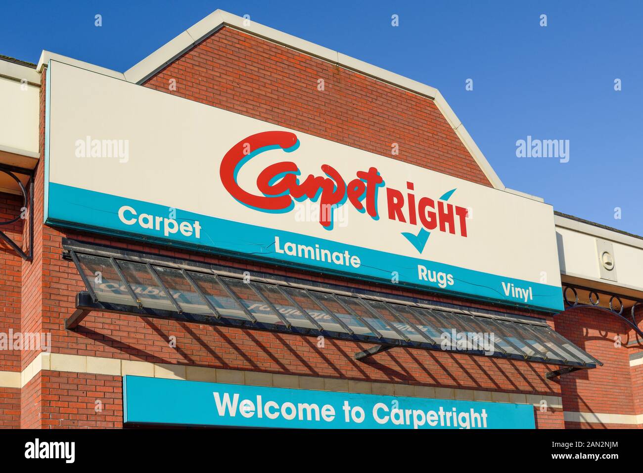 Retail Shopping Centre Various Stores In Newark,UK Stock Photo - Alamy