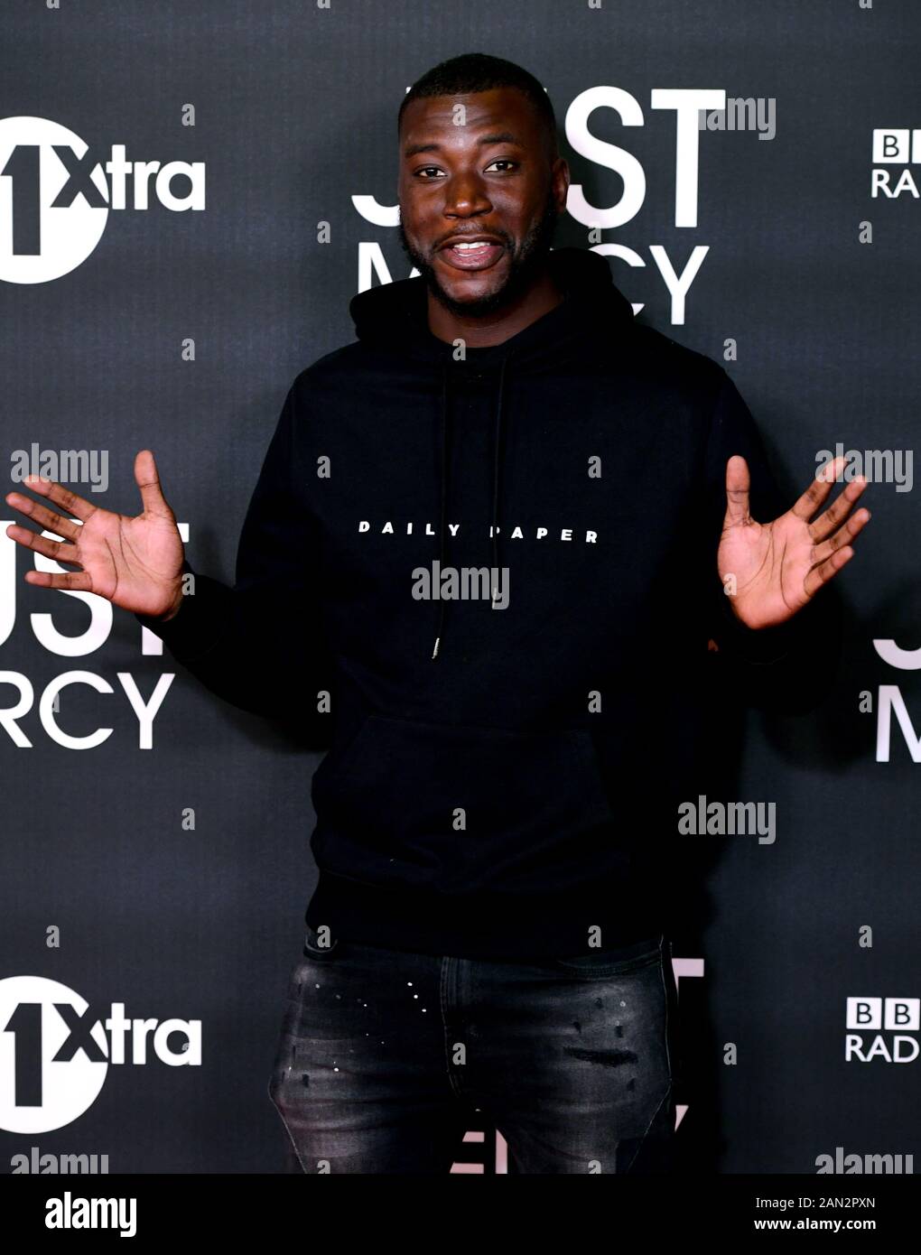 Harry Pinero attending the UK special screening of Just Mercy held at ...