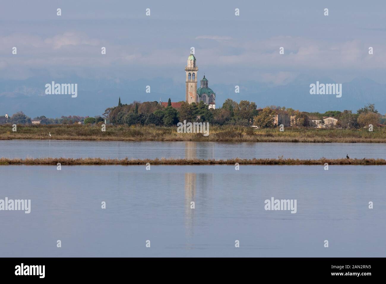 The Sanctuary St. Mary Of Barbana (Santuario di Barbana) near Grado ...