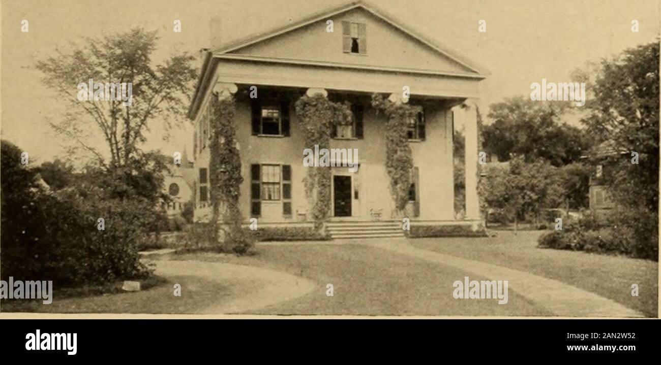 Class of 1902 Classbook . DICKINSON HOUSE. DEWEY HOUSE Stock Photo - Alamy