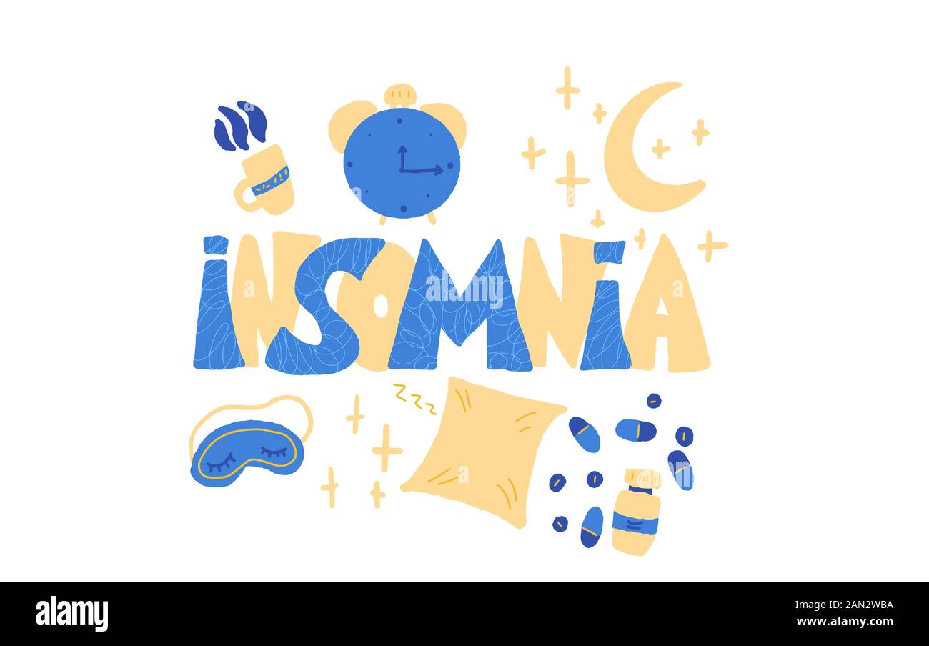 Insomnias Stock Vector Images - Alamy
