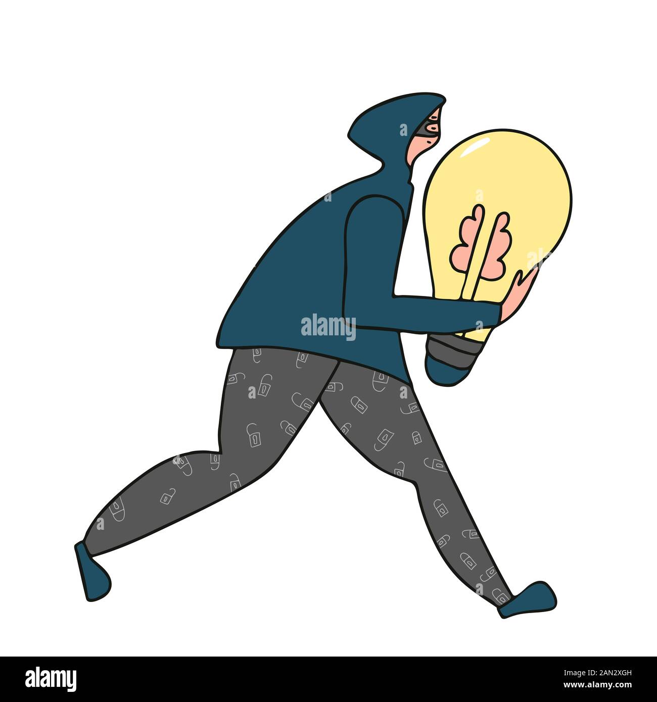 Plagiarism cartoon hi-res stock photography and images - Alamy