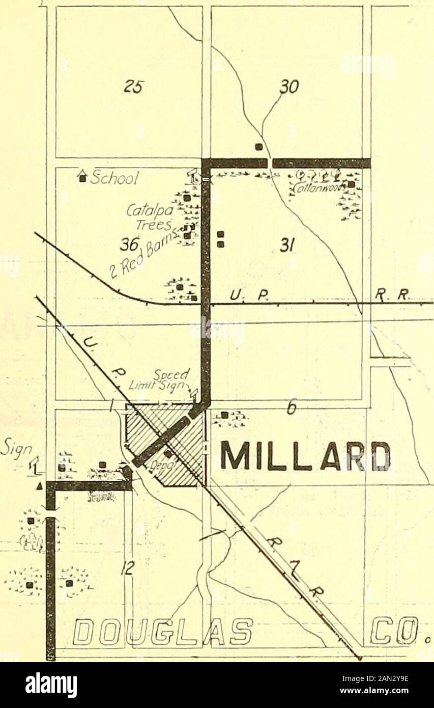 Paxton on a map hi-res stock photography and images - Alamy