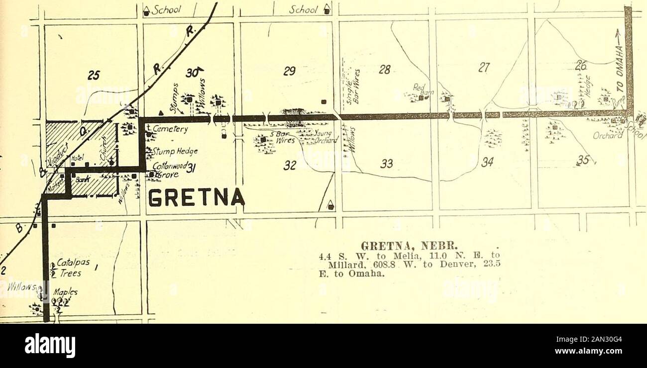 Gretna map hi-res stock photography and images - Alamy
