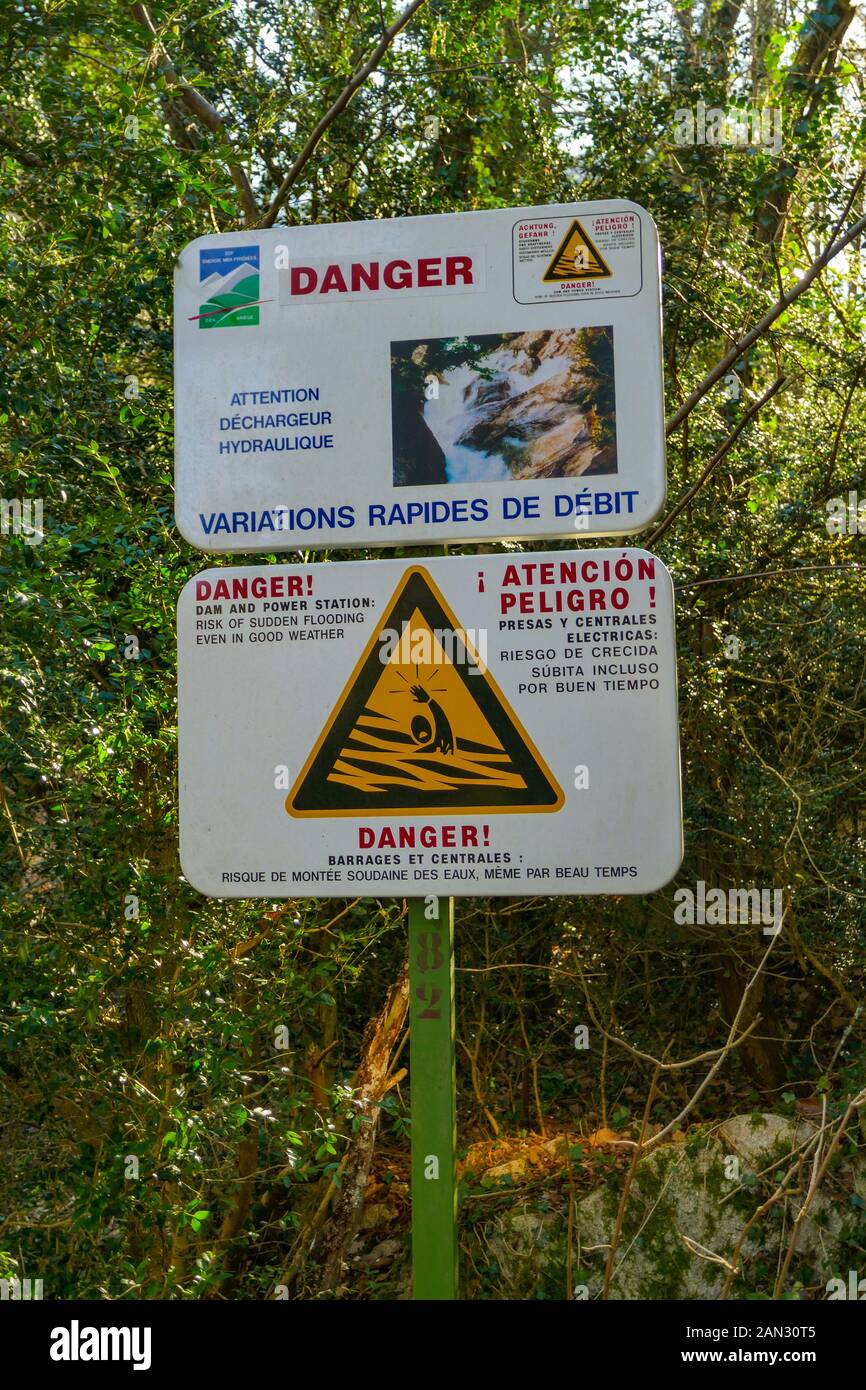 France hydroelectric warning hi-res stock photography and images - Alamy