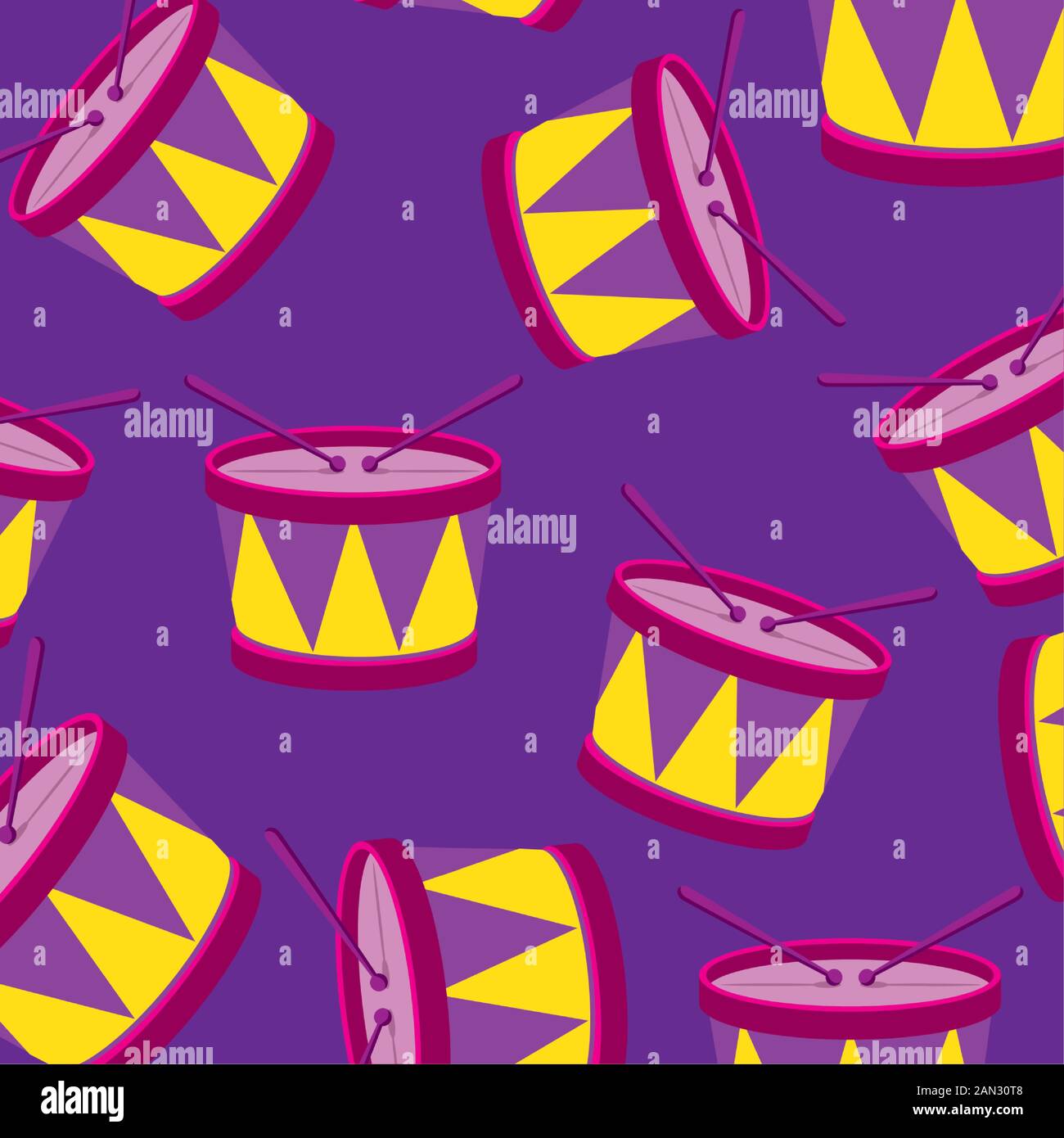 Drum instrument background vector design Stock Vector Image & Art - Alamy