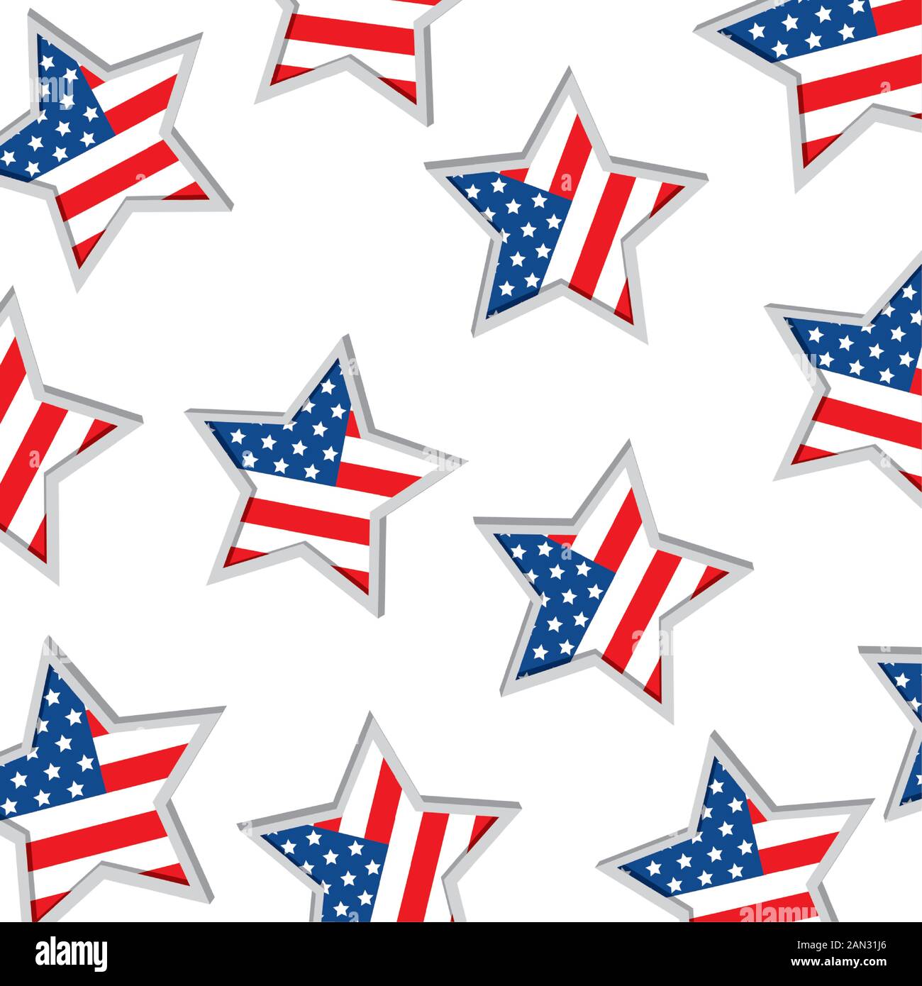 Isolated usa star background vector design Stock Vector Image & Art - Alamy
