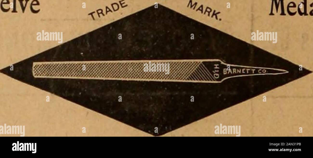 Hardware merchandising January-June 1897 . Inc. 1895 Black Diamond File ...