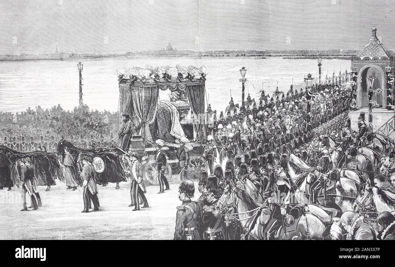 Czar nicholas ii funeral hi-res stock photography and images - Alamy