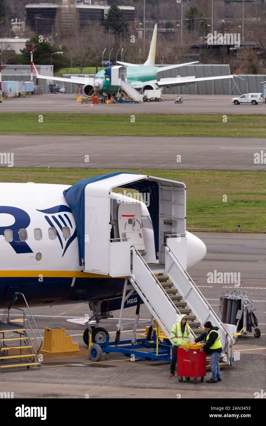 Boeing renton factory hi-res stock photography and images - Alamy