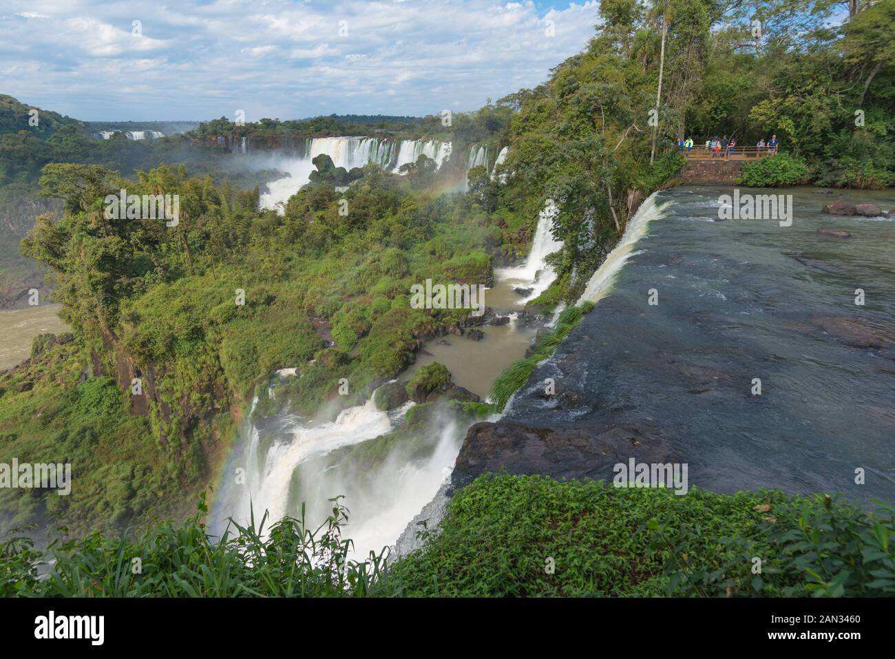 Upper Circuit, Cataratas del Iguazú or Iguazu Falls, National Park ...