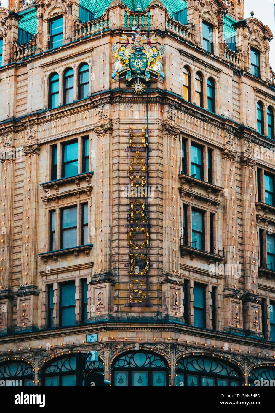 Harrods Luxury Shopping Mall High Resolution Stock Photography and ...