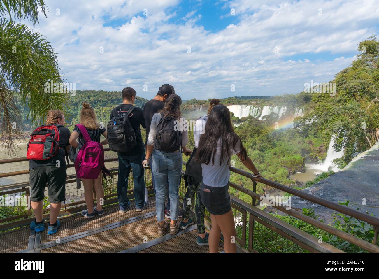 Upper Circuit, Cataratas del Iguazú or Iguazu Falls, National Park ...