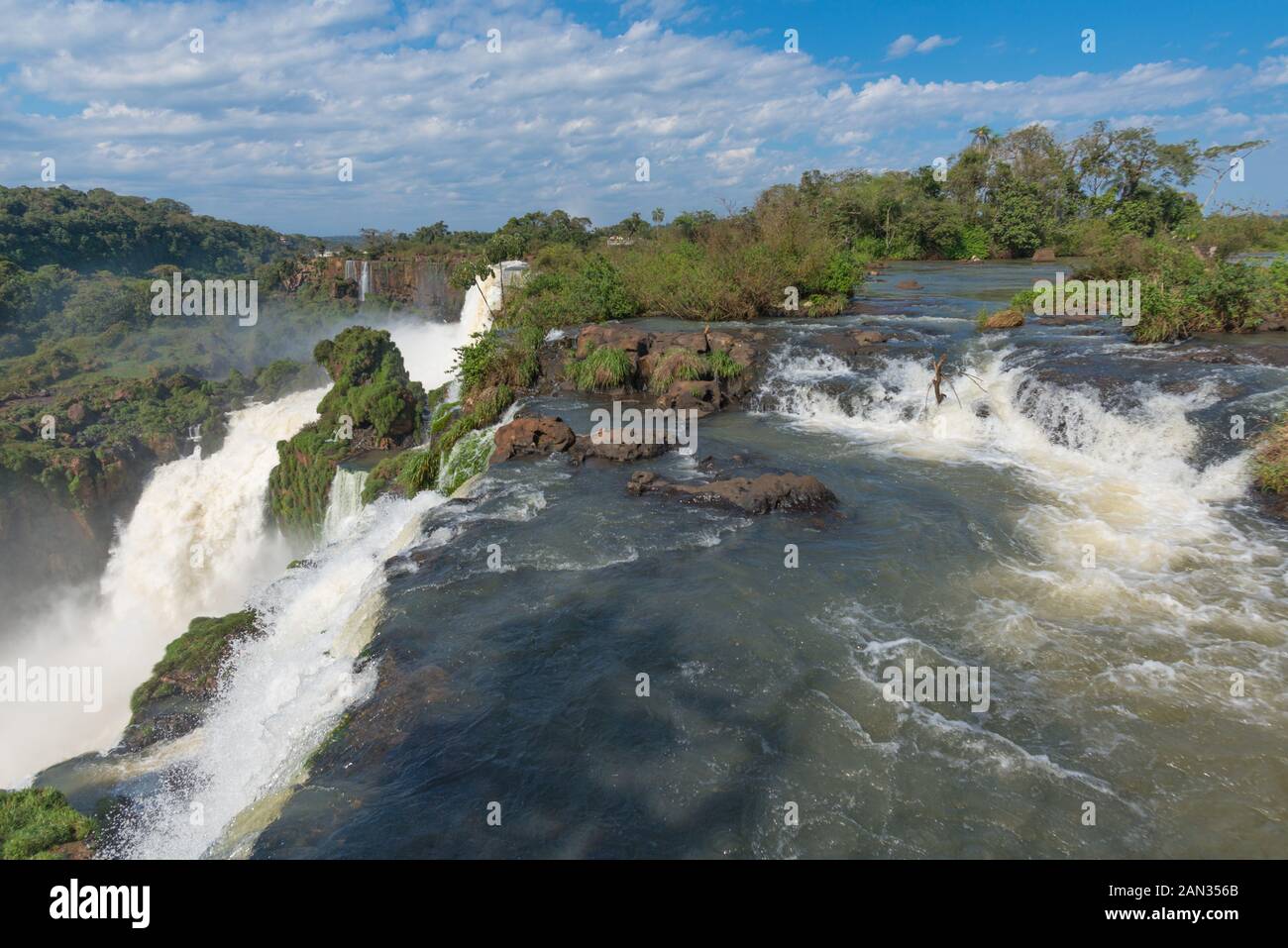 Upper Circuit, Cataratas del Iguazú or Iguazu Falls, National Park ...