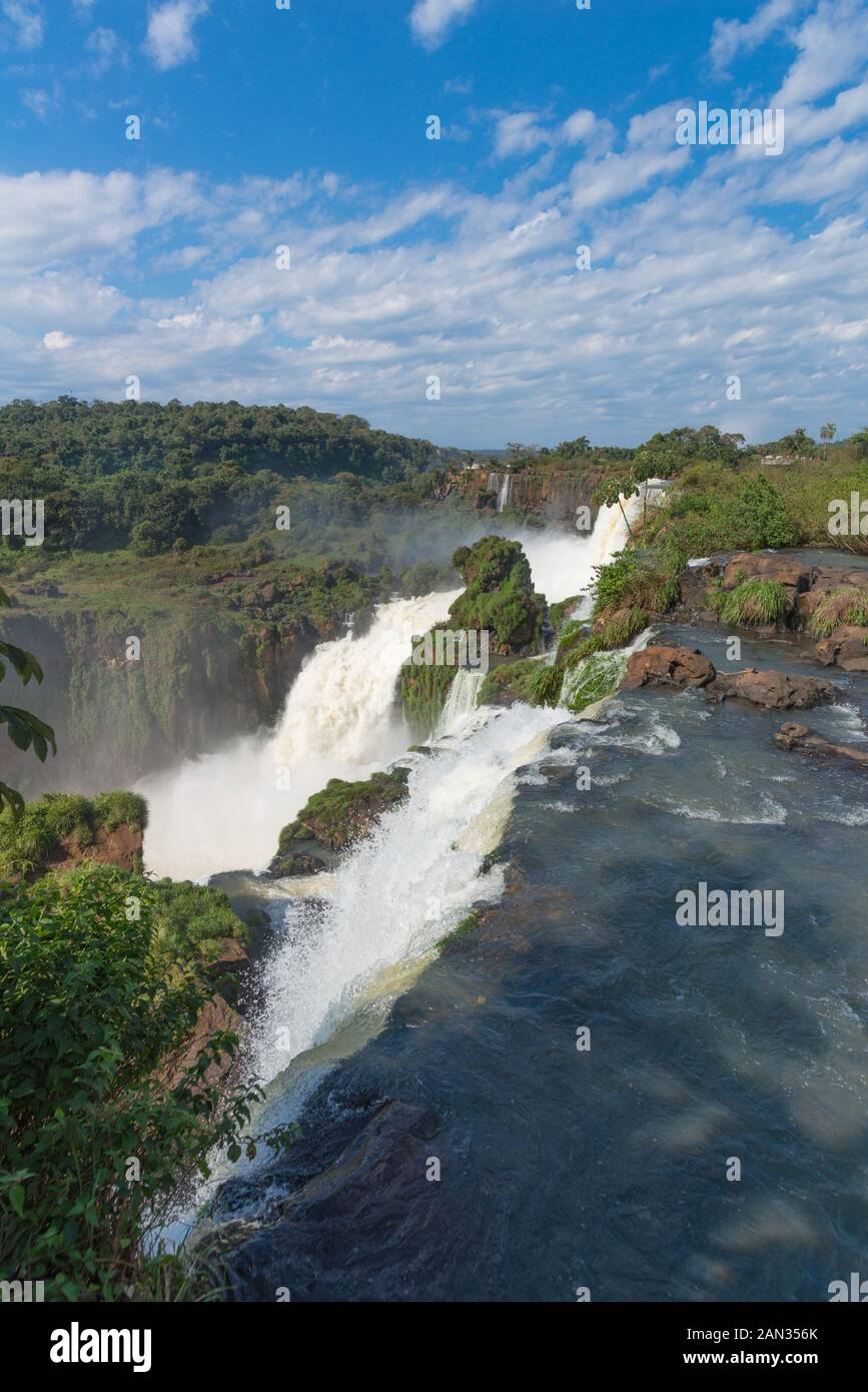 Upper Circuit, Cataratas del Iguazú or Iguazu Falls, National Park ...