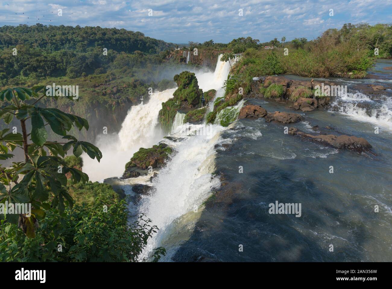 Upper Circuit, Cataratas del Iguazú or Iguazu Falls, National Park ...