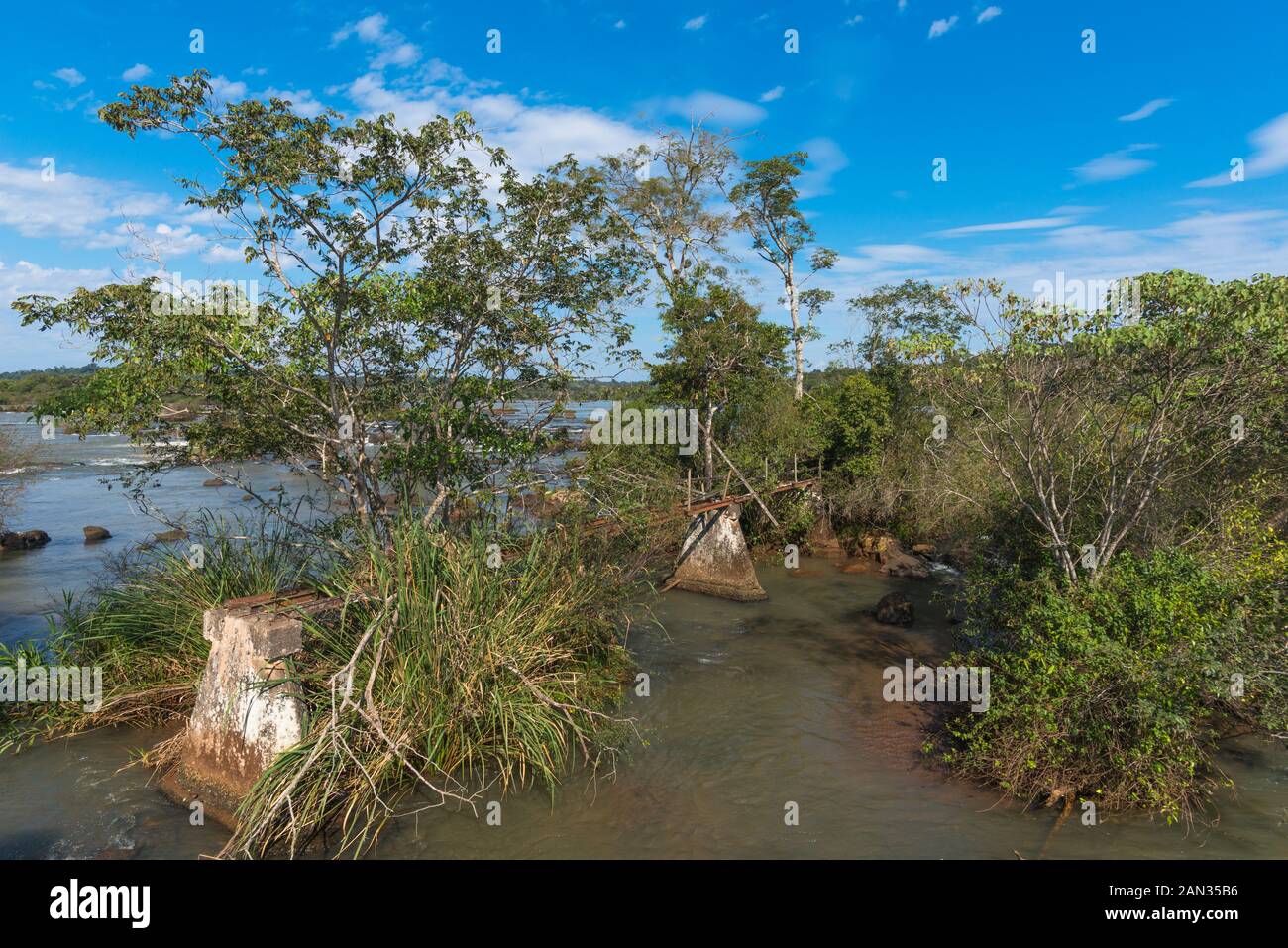 Upper Circuit, Cataratas del Iguazú or Iguazu Falls, National Park ...