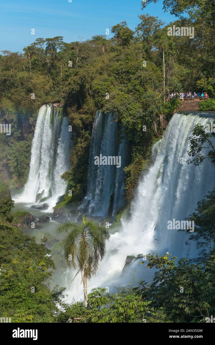 Upper Circuit, Cataratas del Iguazú or Iguazu Falls, National Park ...