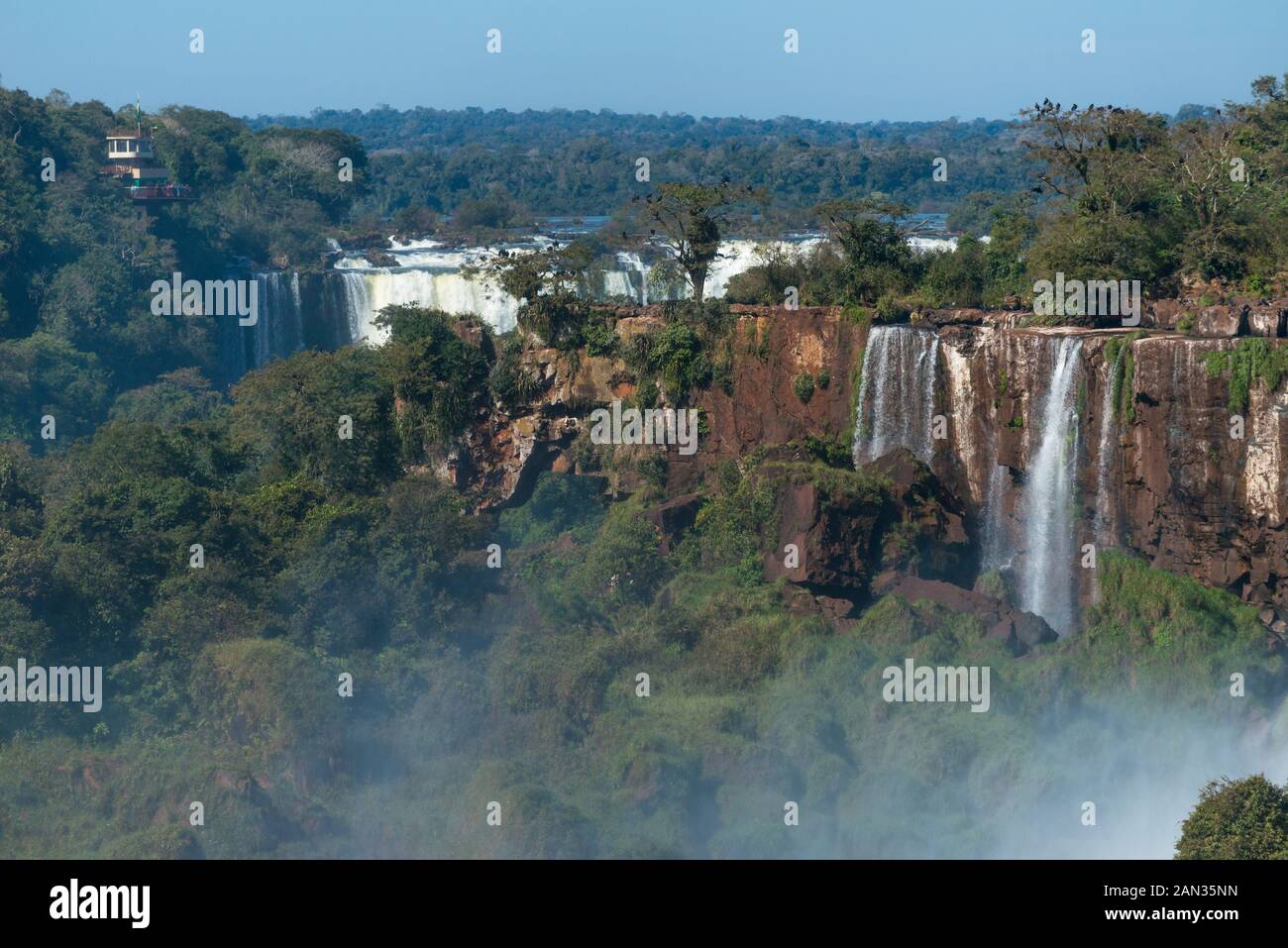 Upper Circuit, Cataratas del Iguazú or Iguazu Falls, National Park ...