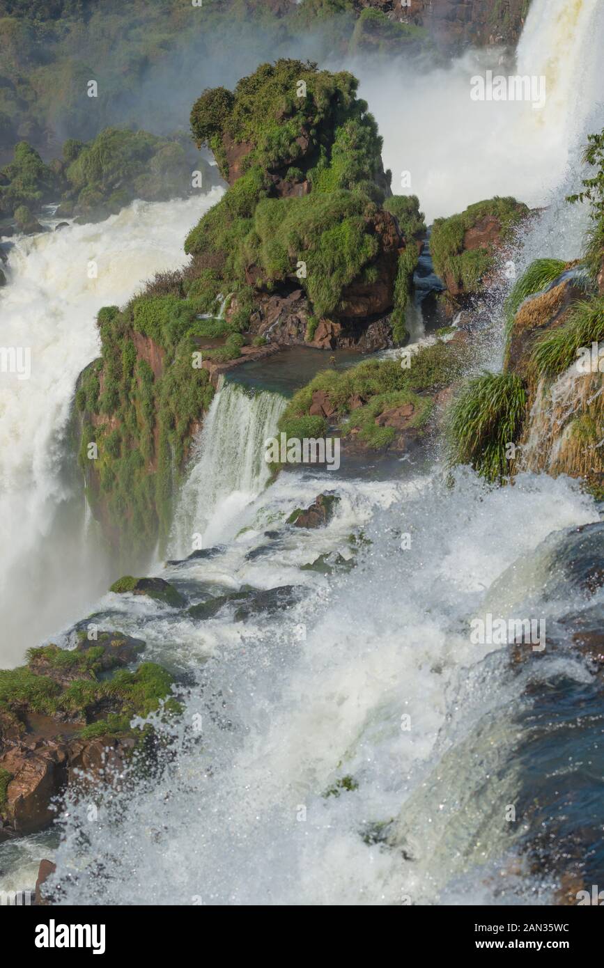Upper Circuit, Cataratas del Iguazú or Iguazu Falls, National Park ...