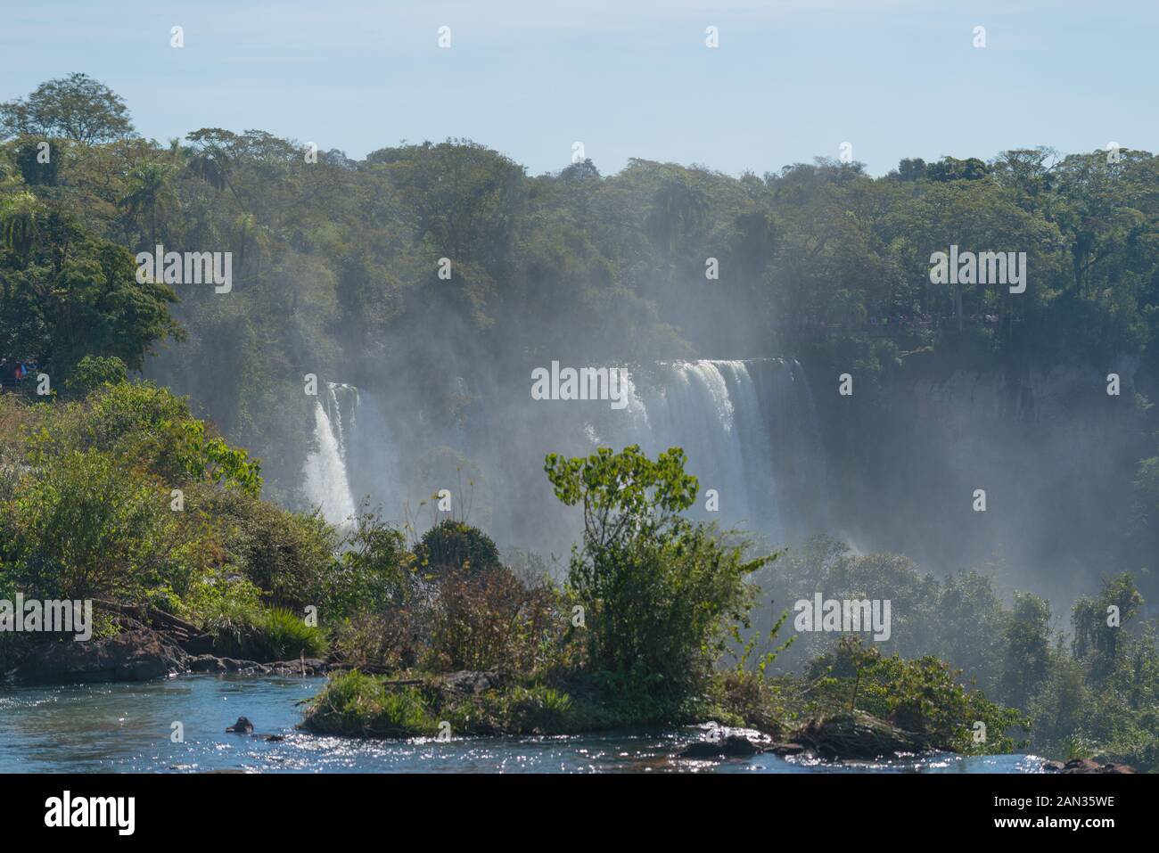 Upper Circuit, Cataratas del Iguazú or Iguazu Falls, National Park ...