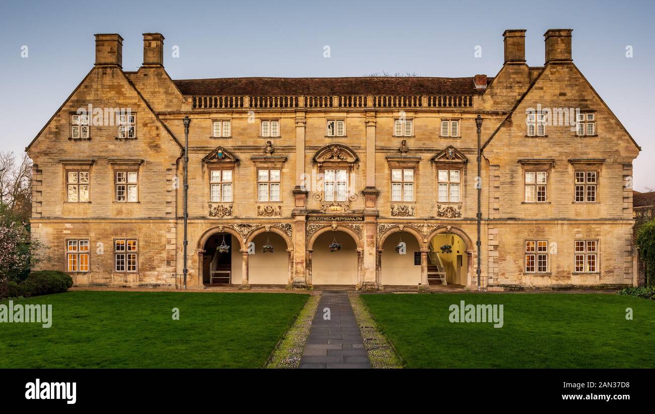 The Pepys Library Cambridge in Magdalene College, Cambridge University ...